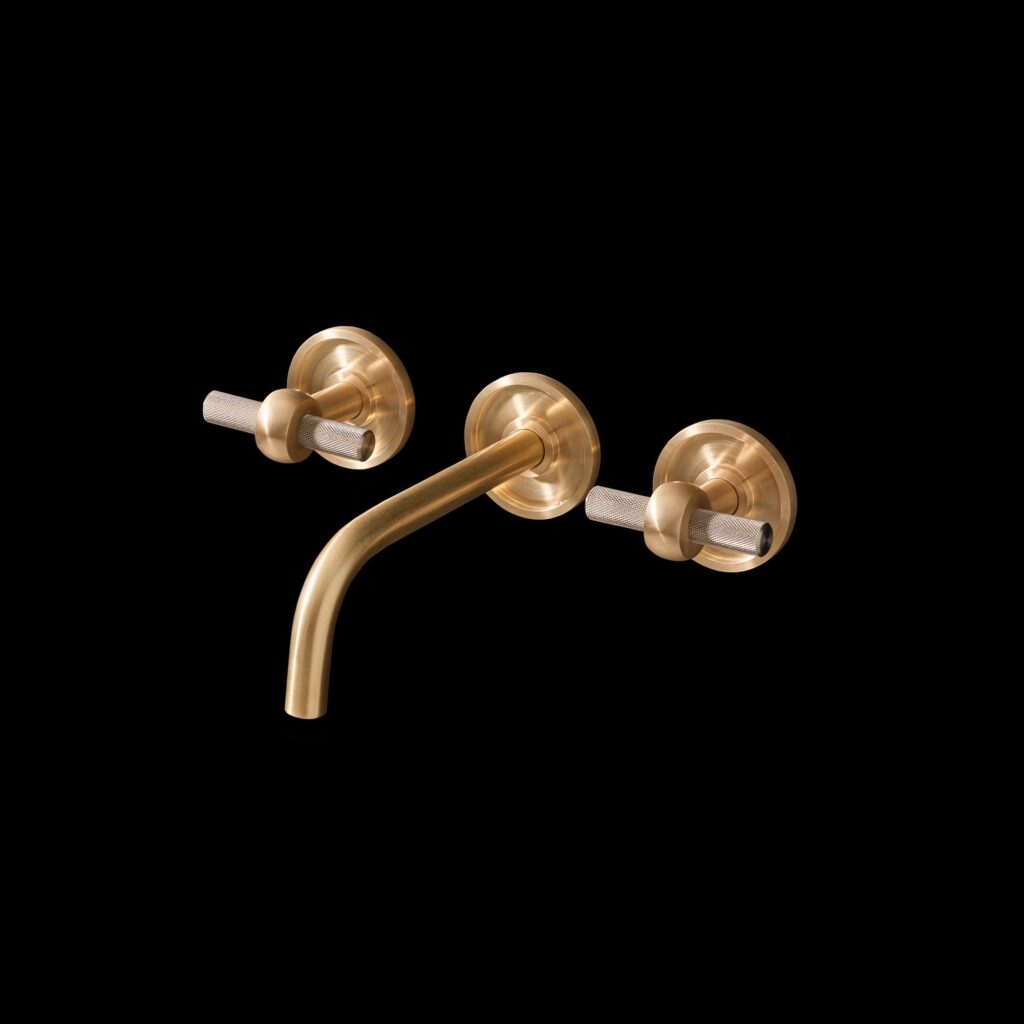 Elegant Reuben Tap in Brushed Brass | London Basin Company