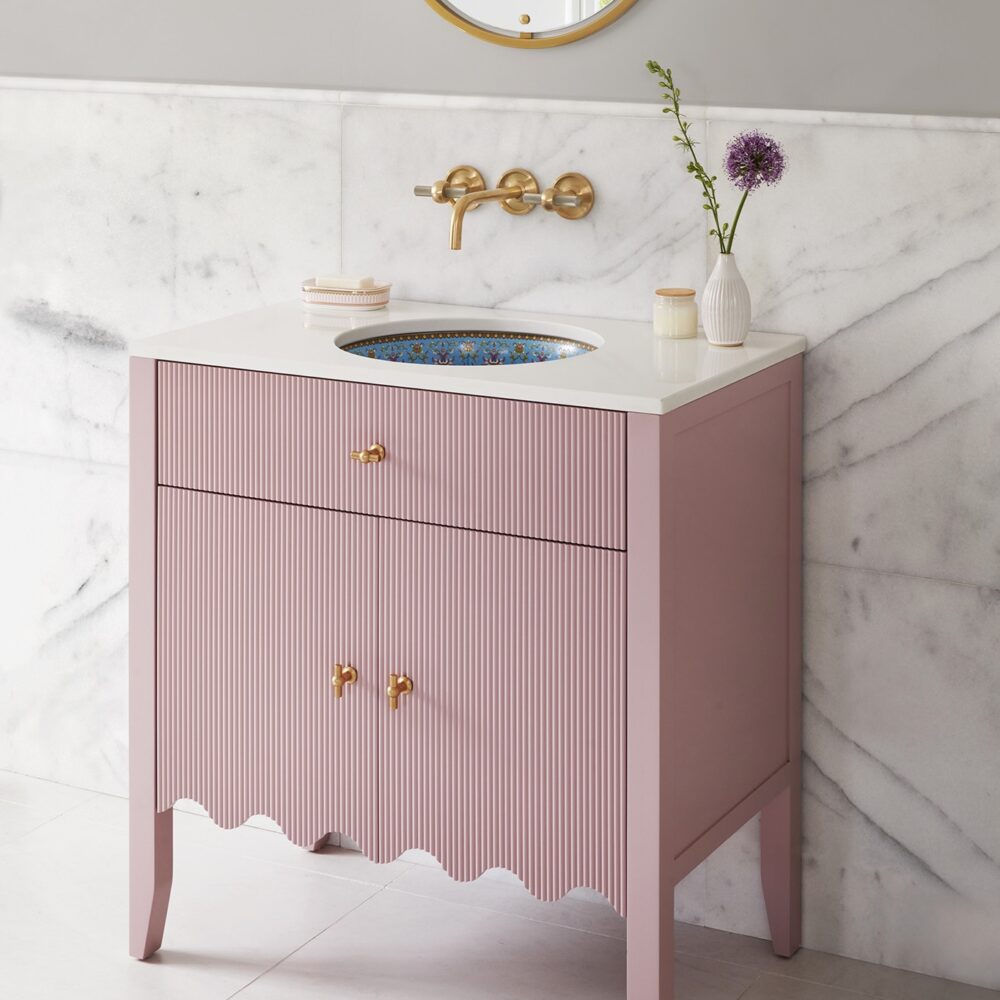 Ellis - Single Vanity Unit - undermount - London Basin Company